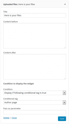 Create widget – automate WordPress with a workflow plugin – jetFlow.io